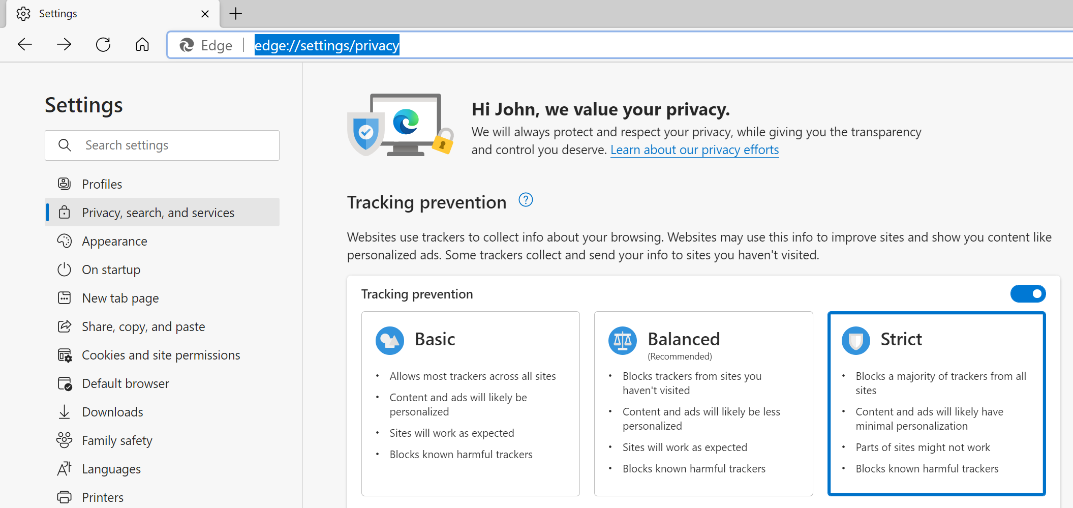 Microsoft Edge Browser Configuration and Use – wslguy.net